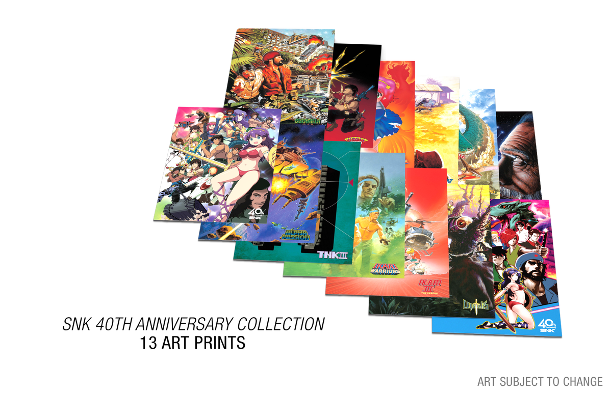 SNK 40th Anniversary Collection - Limited Edition - Nintendo Switch ...